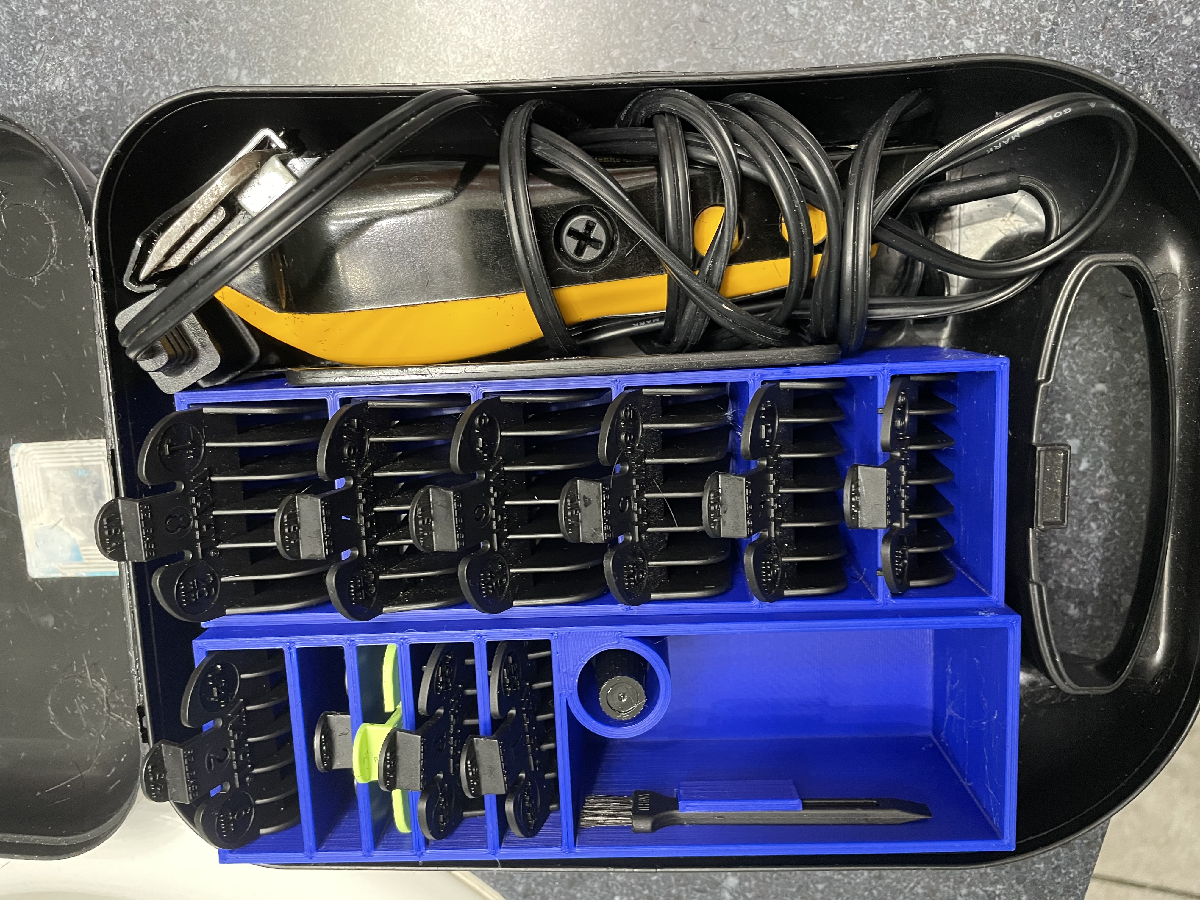 Wahl Clipper Guard Organizer by Nate.S | Download free STL model ...