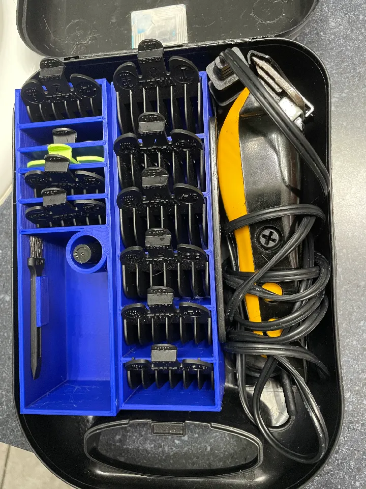 Wahl Clipper Guard Organizer by Nate.S | Download free STL model | Printables.com