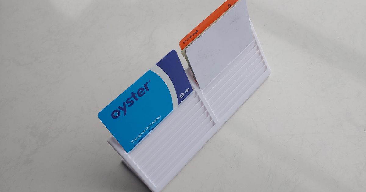 Card Display Stand by HighDoping | Download free STL model | Printables.com