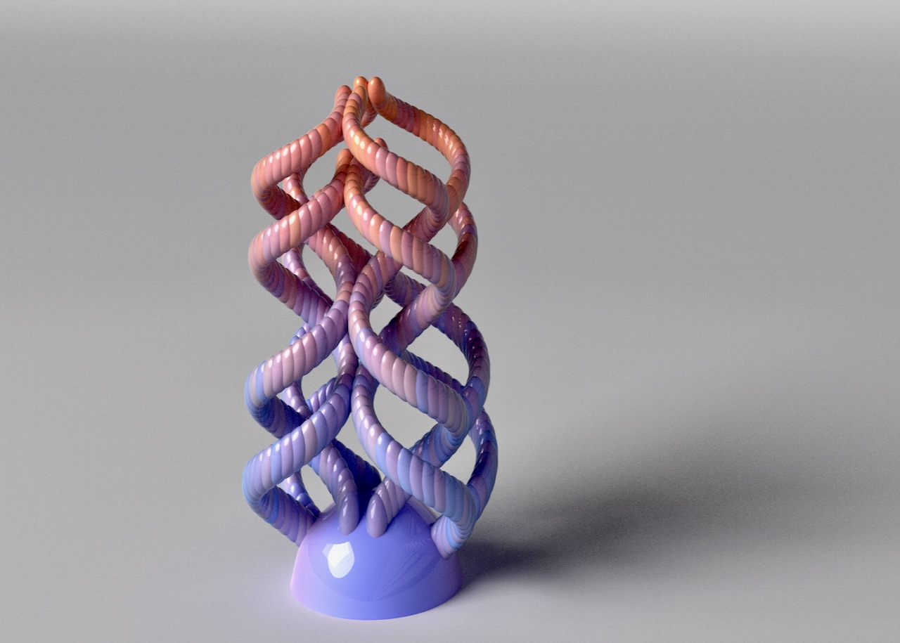 Double Helix Mirrored by SteedMaker | Download free STL model ...