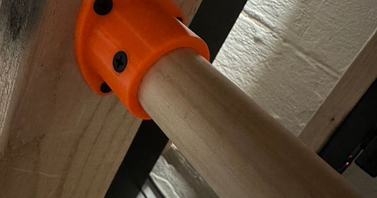 Dowel Rod Holder by Gillicutty | Download free STL model | Printables.com