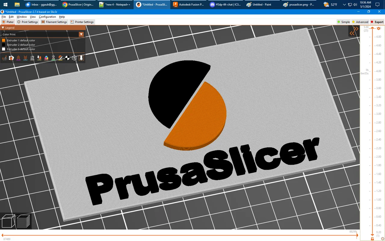 Prusa Slicer Logo by MrFlippant | Download free STL model | Printables.com