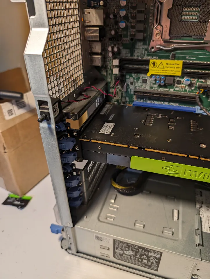 Nvidia Tesla P100 PCI-E Mounting Bracket by Tyler Eyman | Download free ...