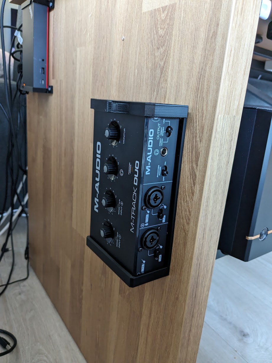 M-audio M-track Duo mount by Steenholdt | Download free STL model ...