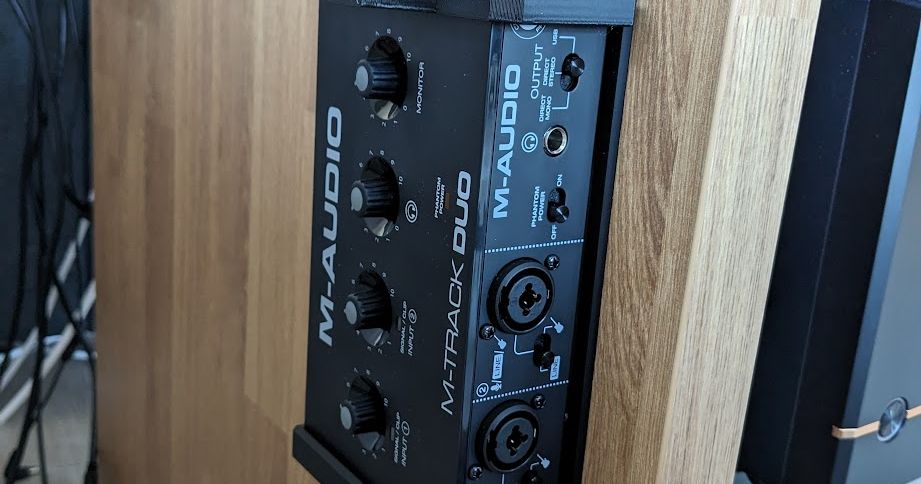 M-audio M-track Duo mount by Steenholdt | Download free STL model ...