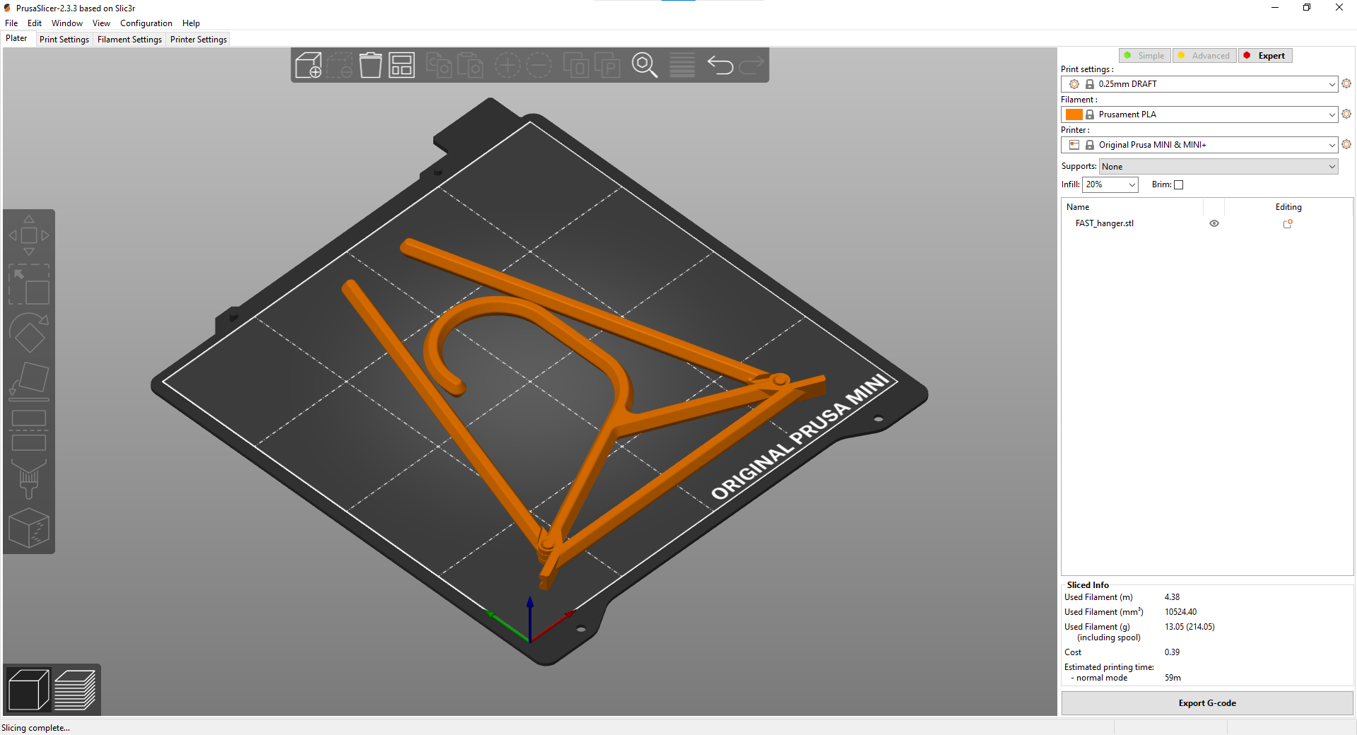 Collapsible Travel Hanger (Print in Place) by FrenchFriesDerp ...