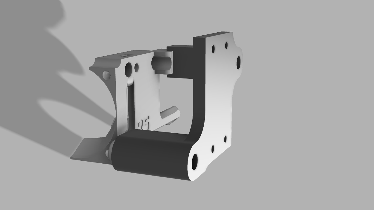 Laser module mount for Prusa i3 MK2.5S/MK3S by Milos V. | Download free ...