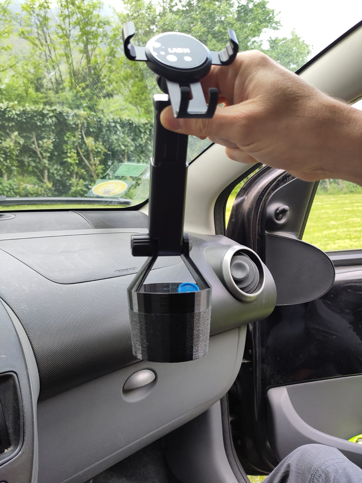 Adaptateur support téléphone peugeot 107 by Millman73 | Download free ...