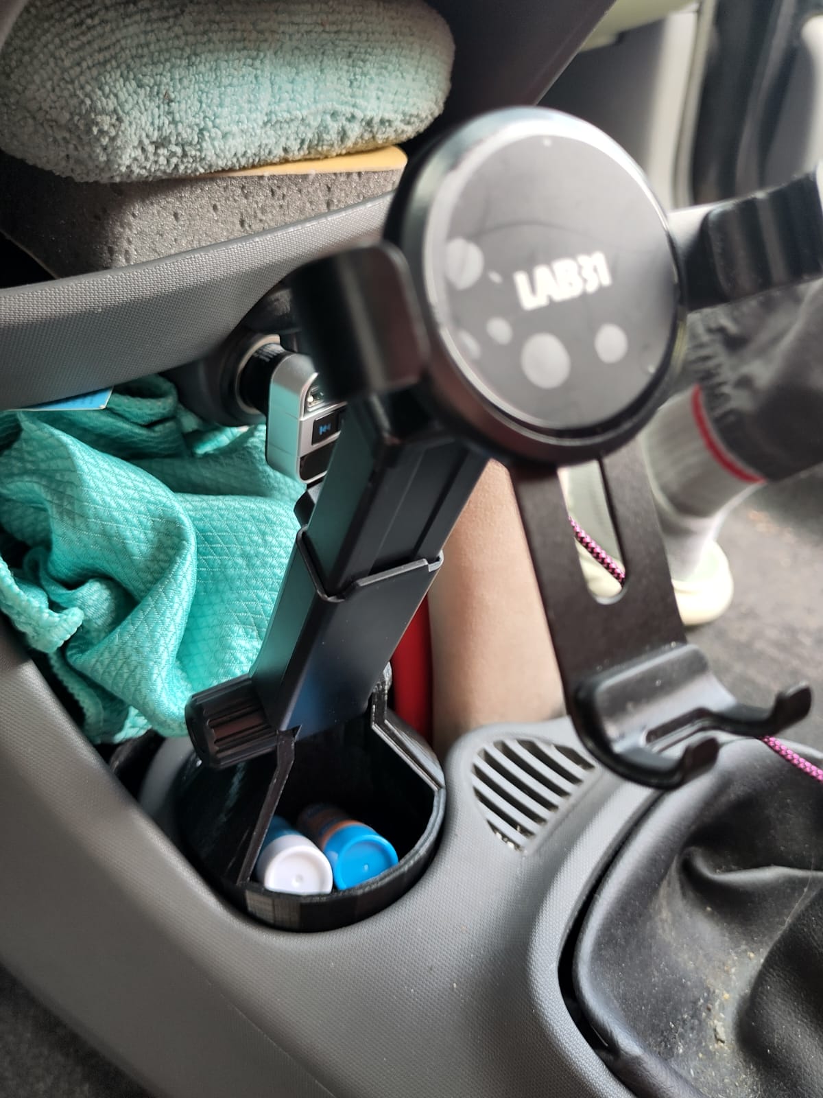Adaptateur support téléphone peugeot 107 by Millman73 | Download free ...