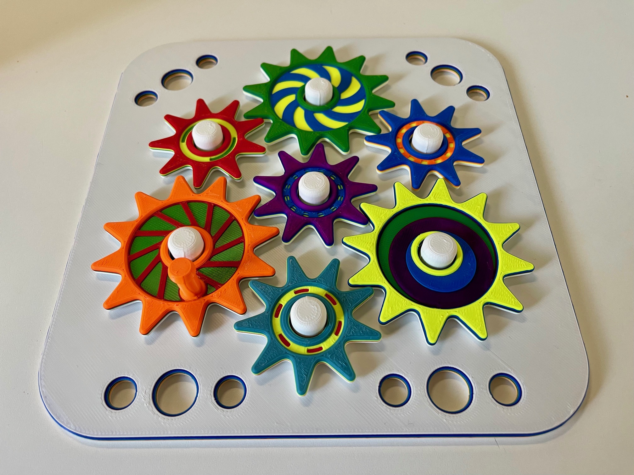 Children's Gears Toy von vmLOGIC | Kostenloses STL-Modell herunterladen ...
