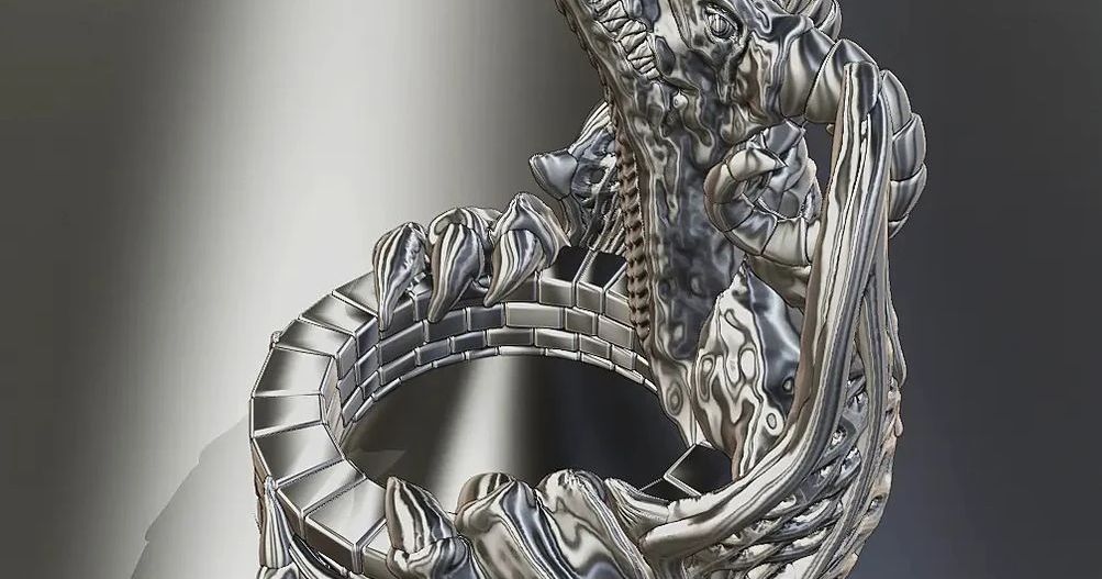 Dragon Dice Tower by MELS 3D LABS | Download free STL model ...