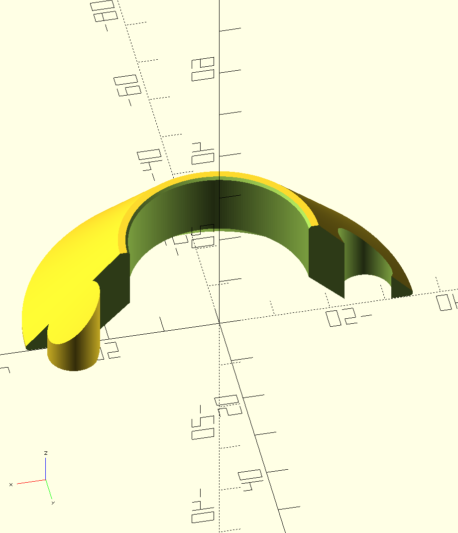 Parametric pipe or tube floor cap/cover by 0scar | Download free STL ...