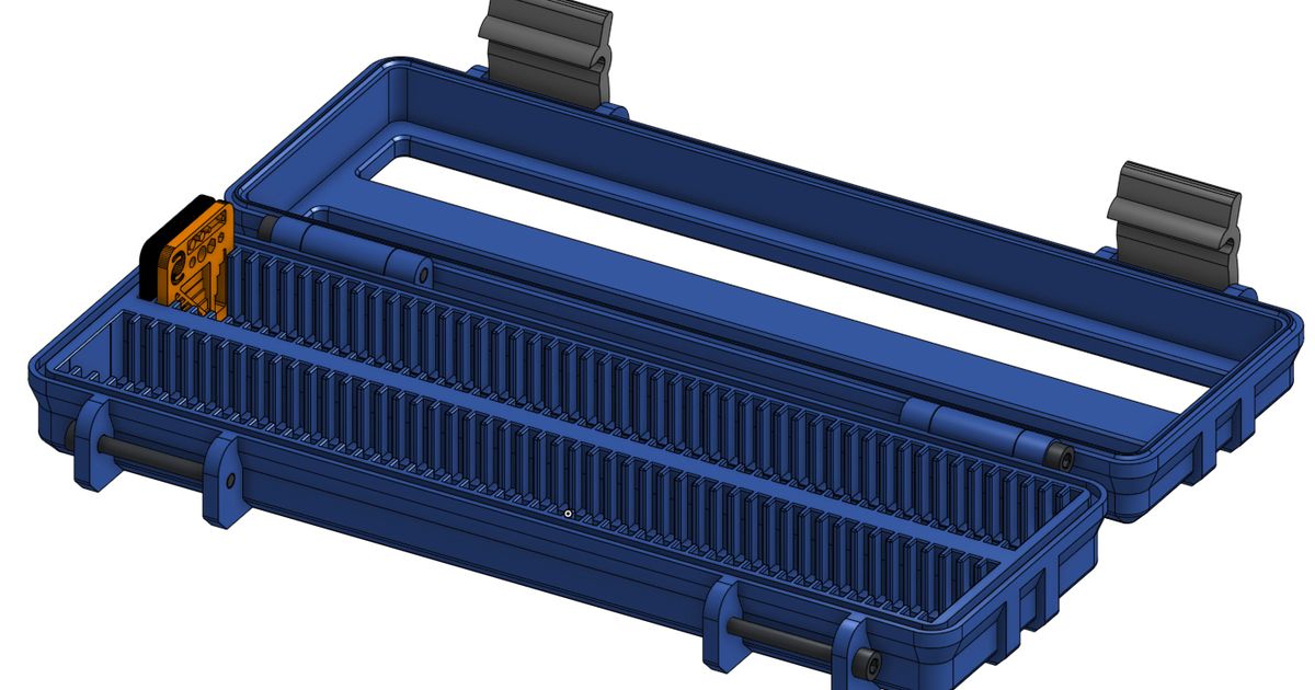 Bambu Filament Swatch Box with Printable Inserts - Lightweight Remix by ...