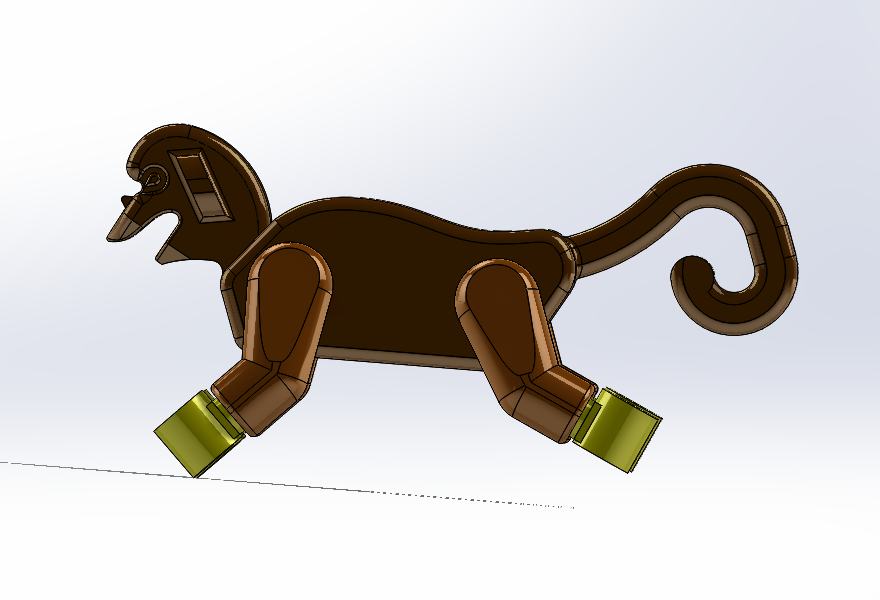 Lego Monkey by Landgren Anderson | Download free STL model | Printables.com