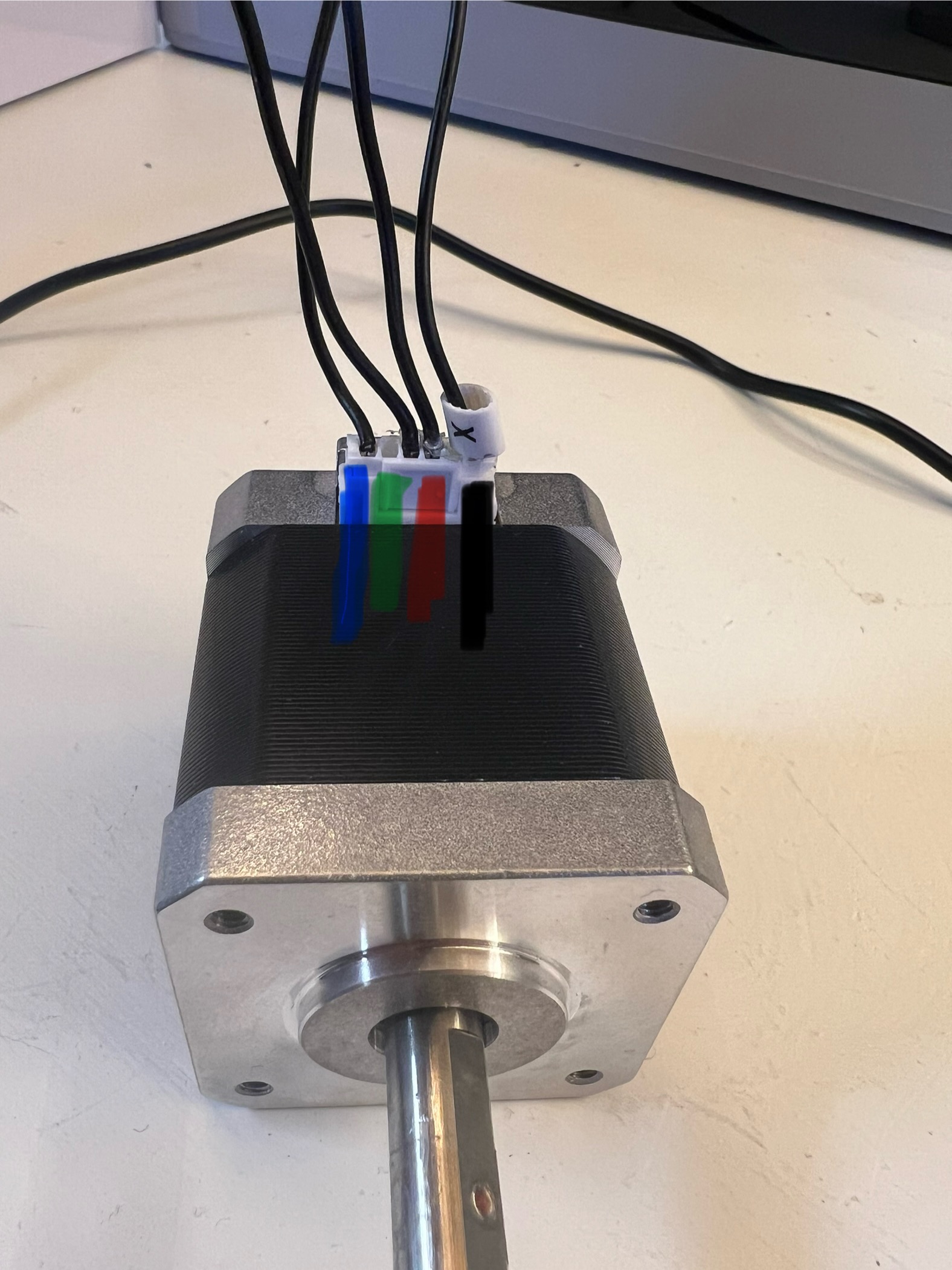 Comgrow T500 NEMA 17 Motor adapter (stepperonline 17HS26-2304S) par ...
