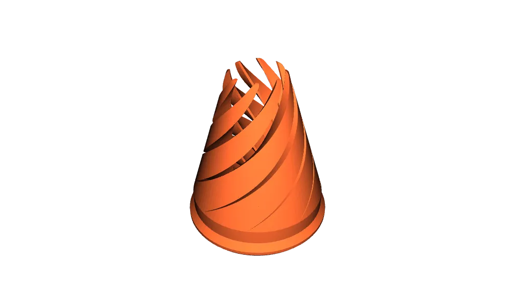Helix Screw Sharpie Cap/Stand by cartyski | Download free STL model ...