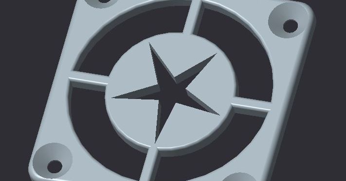 Fan cover plate by 3d_print_luka_trpin | Download free STL model ...