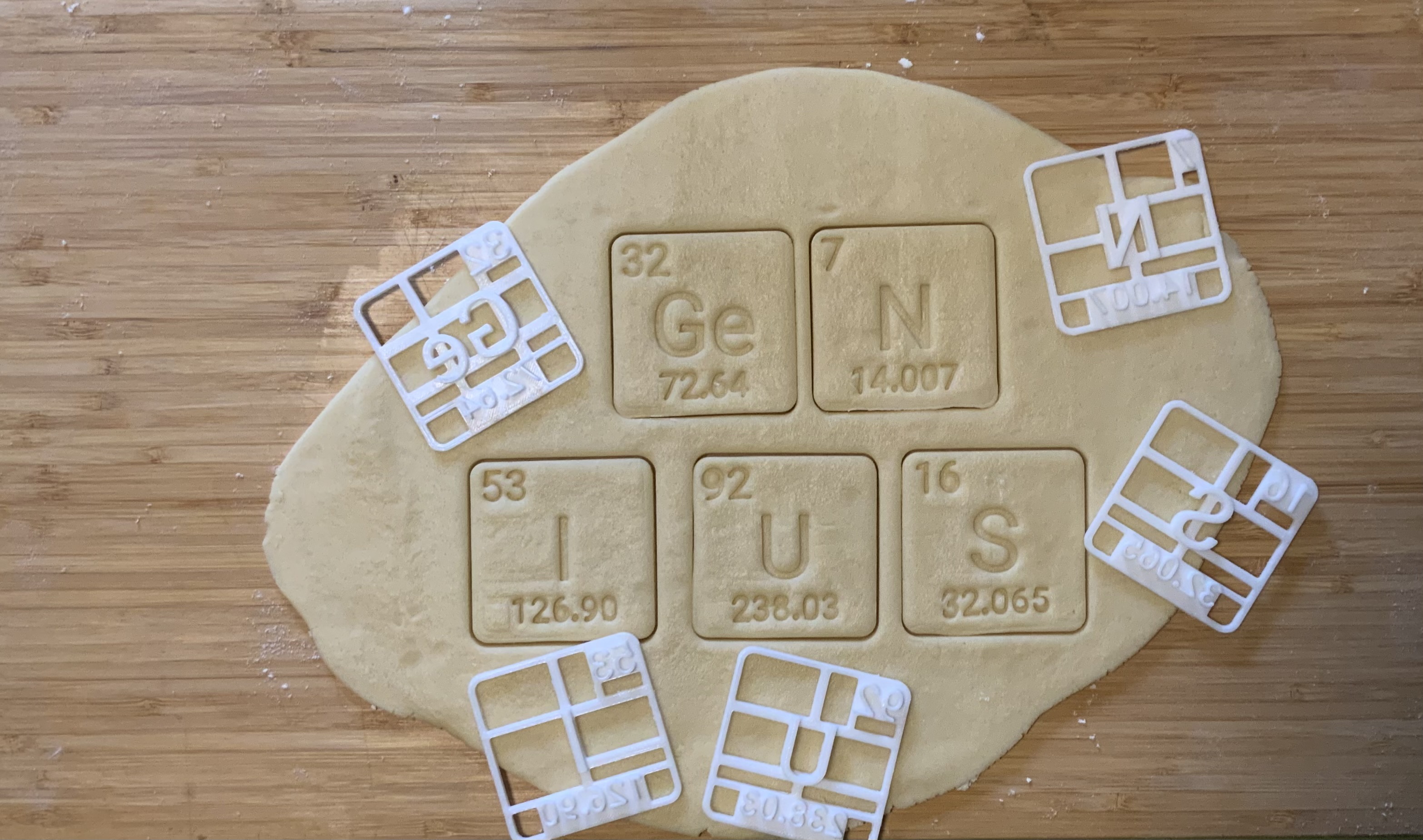 Cookie Cutter- Chemistry - Genius - Periodic Table - School - Baking by ...