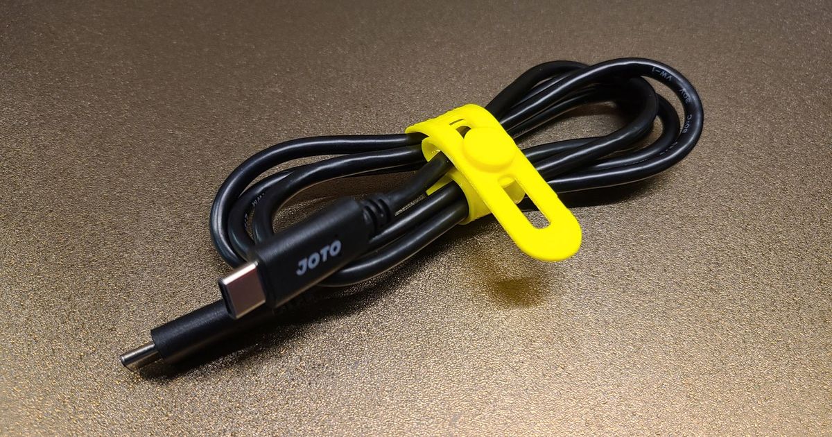 Cord / Cable Wrap by K1nb0te | Download free STL model | Printables.com