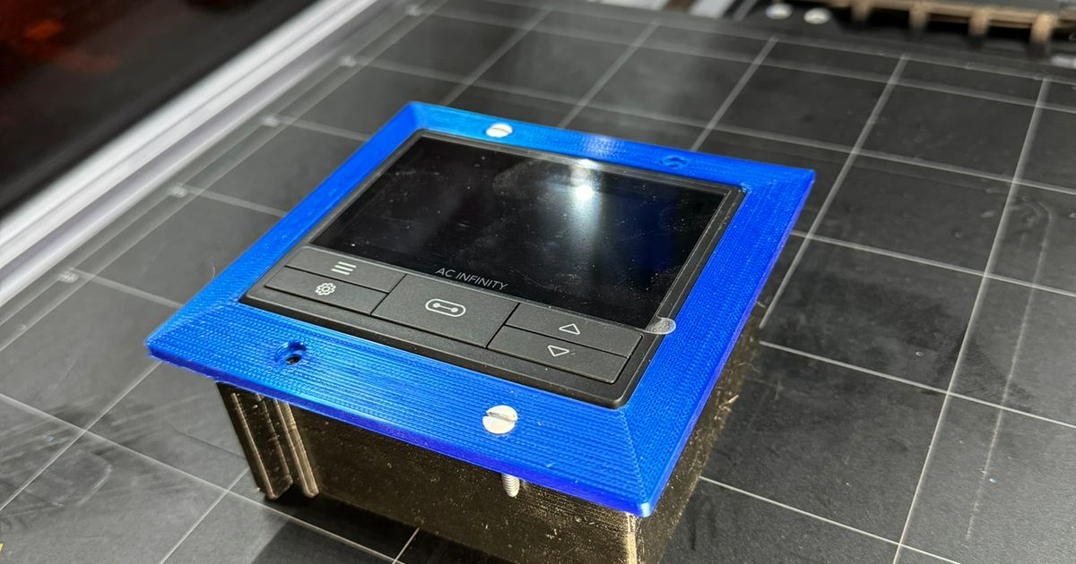 Recessed old work box for AC Infinity Controller 69 von yachius ...