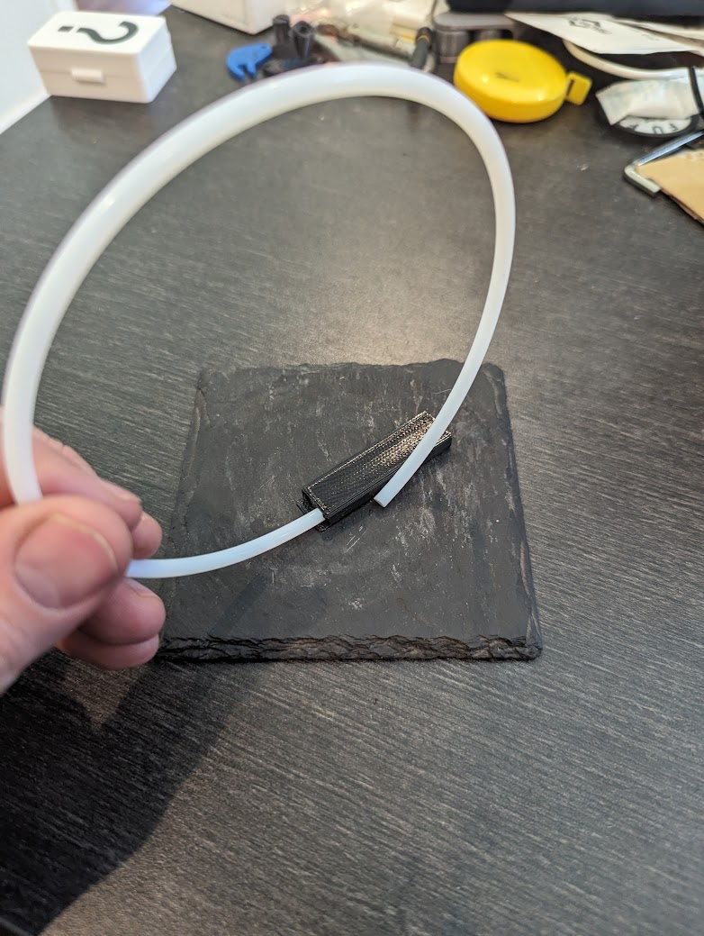 Ikea Skadis mounted Spool holder with filament buffer by Andrew Barber ...