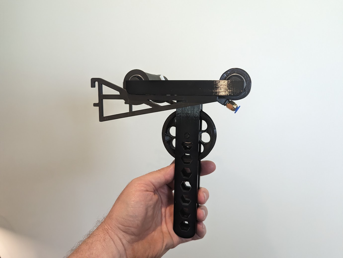 Ikea Skadis mounted Spool holder with filament buffer by Andrew Barber ...