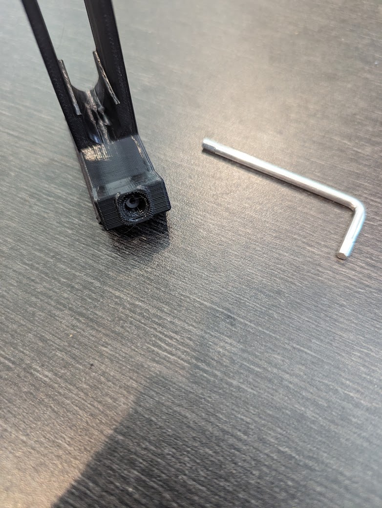 Ikea Skadis mounted Spool holder with filament buffer by Andrew Barber ...