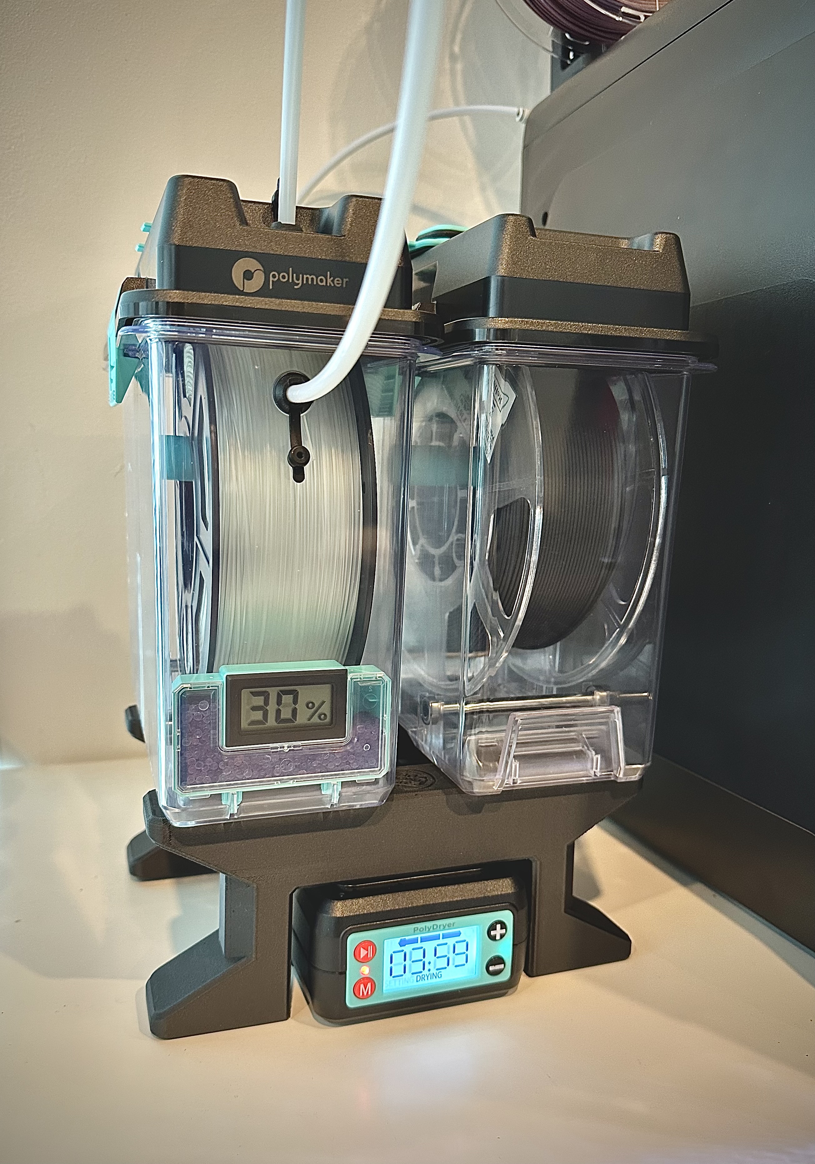 PolyMaker PolyDryer - Double Barrel Mod by 3DPrintSOS | Download free ...