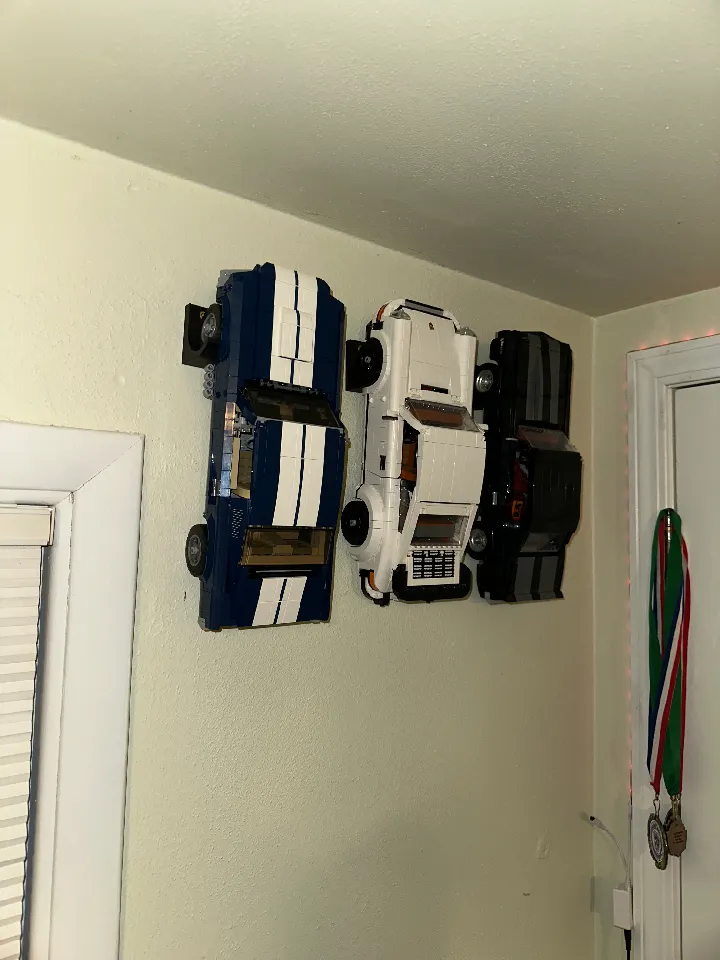 Lego Car Wall Mount by Brandon Kramer | Download free STL model ...