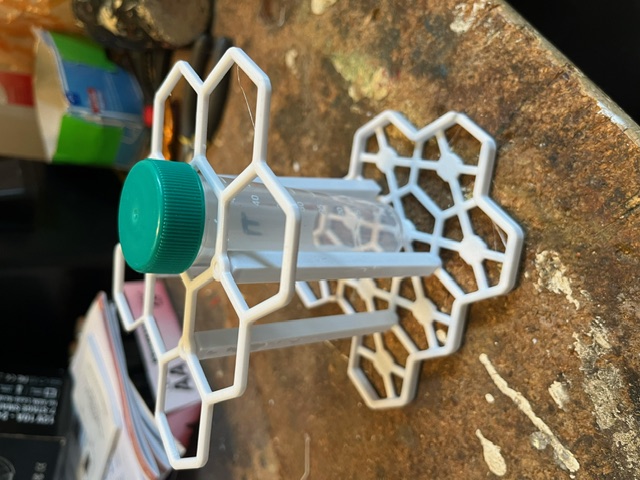 Honeycomb rack with all 3d printed parts by Christopher Leddy ...