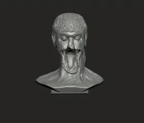 Gepard Head Statue by Stigern | Download free STL model | Printables.com
