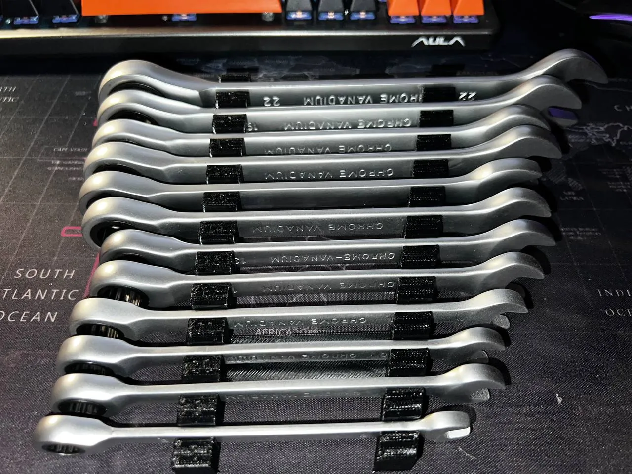 Wrench organizer by Ivan | Download free STL model | Printables.com