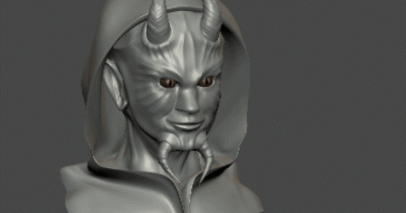 satan / devil man bust / statue by Rott3D | Download free STL model ...