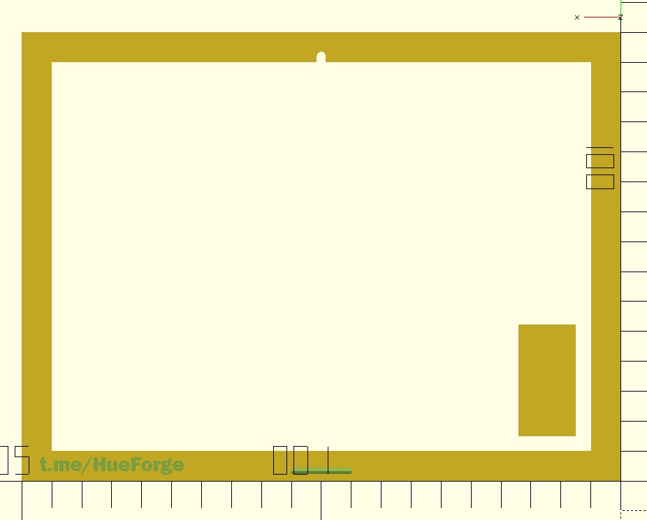 Parametric Canvas-Like Dual Frame for HueForge by t.me.hueforge ...