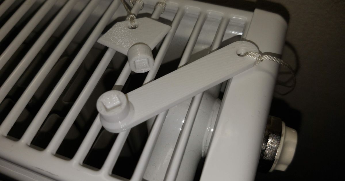 Radiator vent keys by Jiri Blazek | Download free STL model ...