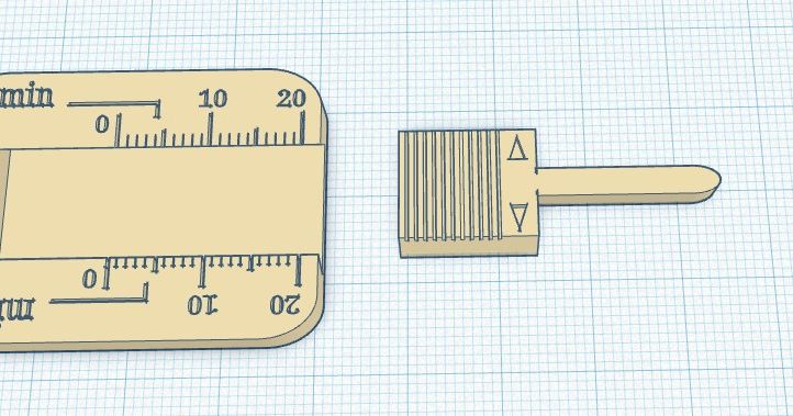tire tread depth gauge by Milan Dinic | Download free STL model ...