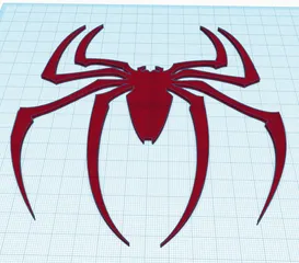 Logo de spiderman by naiublack | Download free STL model | Printables.com