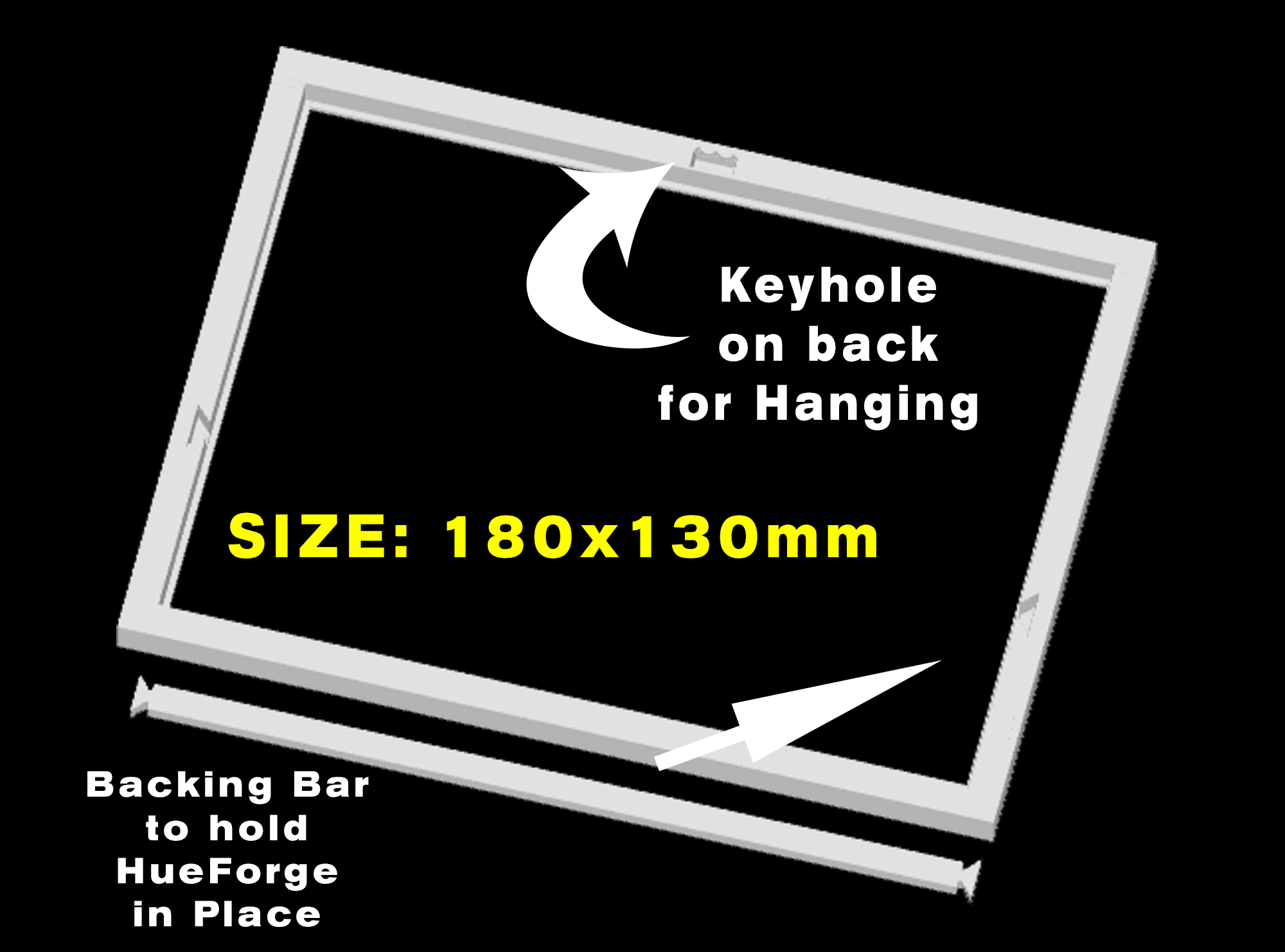 Frame | 180 x 130 mm | HueForge Filament Prints by FreedomMaker ...