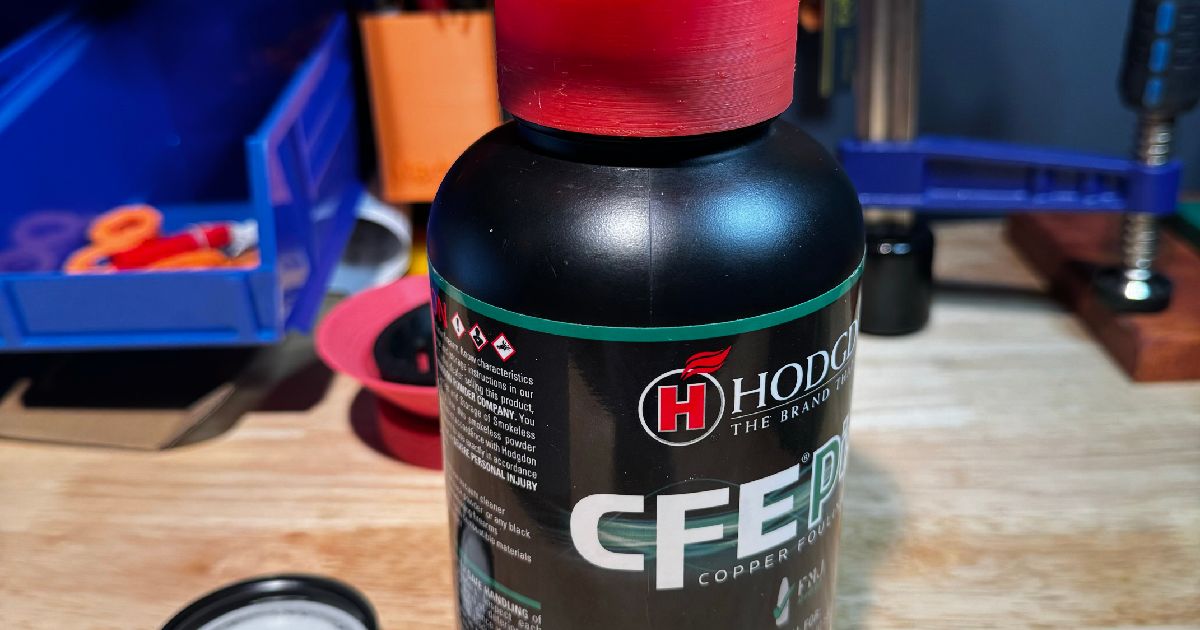 Funnel Cap for Hodgdon Family Powders by James | Download free STL ...