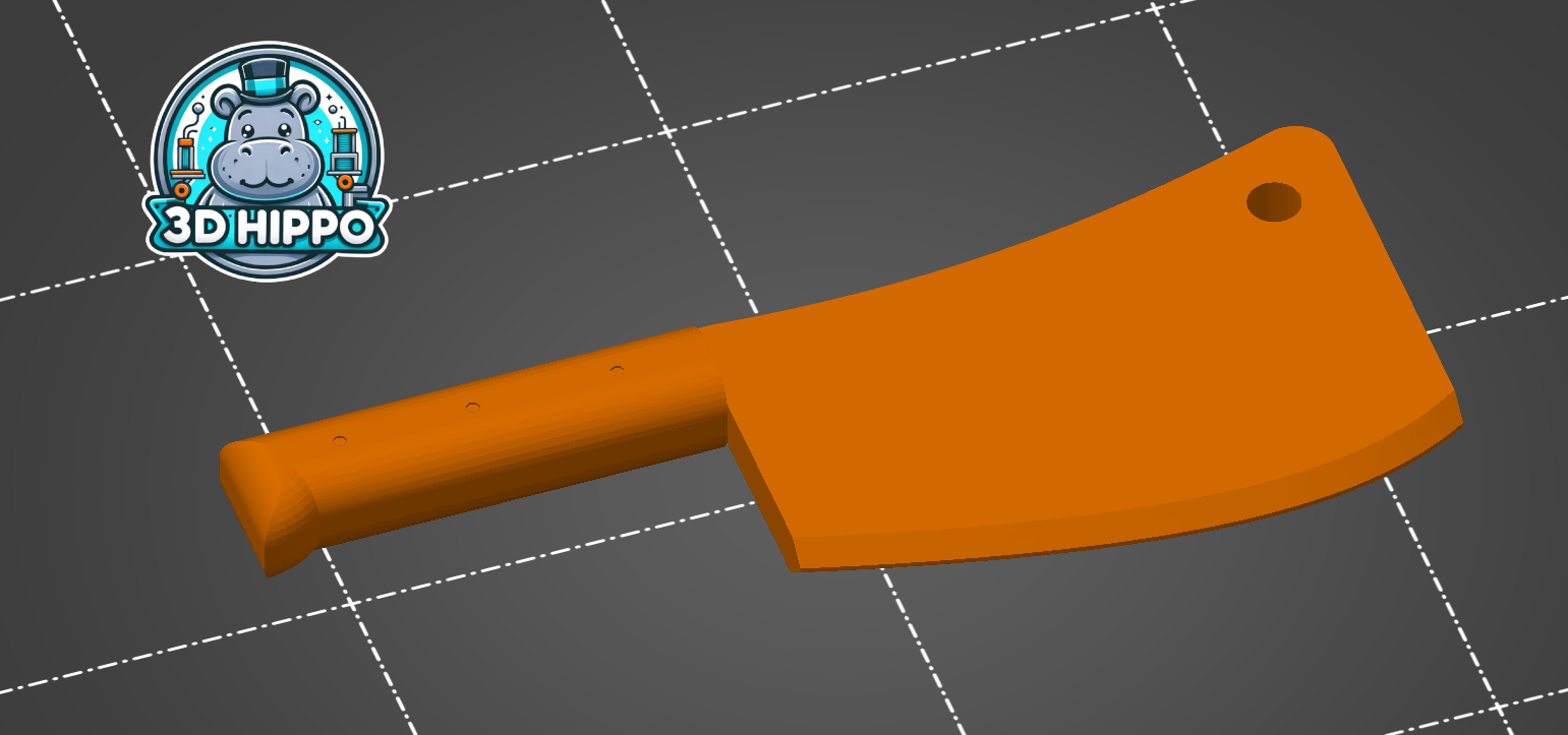 Meat Cleaver by 3DHippo | Download free STL model | Printables.com