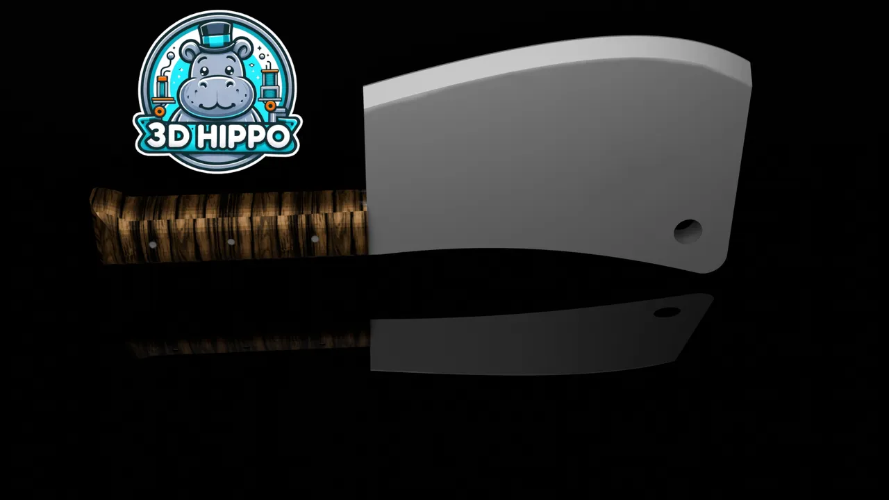 Meat Cleaver by 3DHippo | Download free STL model | Printables.com