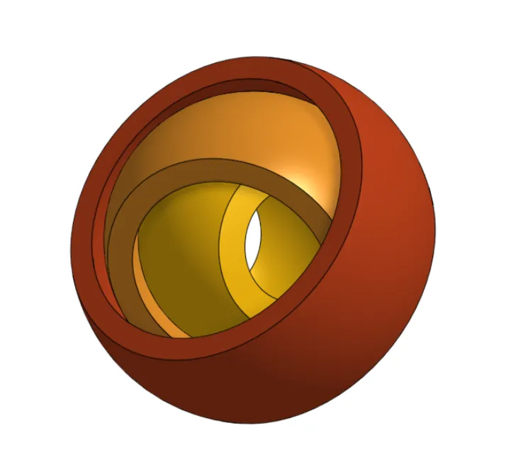 Simple figdet sphere by Rodrigo Oliveira | Download free STL model ...