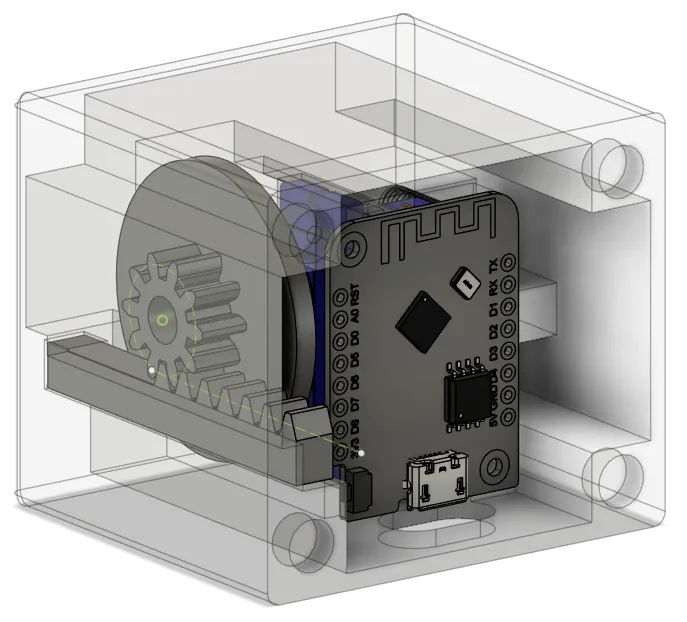 ButtonBot - Button Pushing Bot by Rexstuff | Download free STL model ...