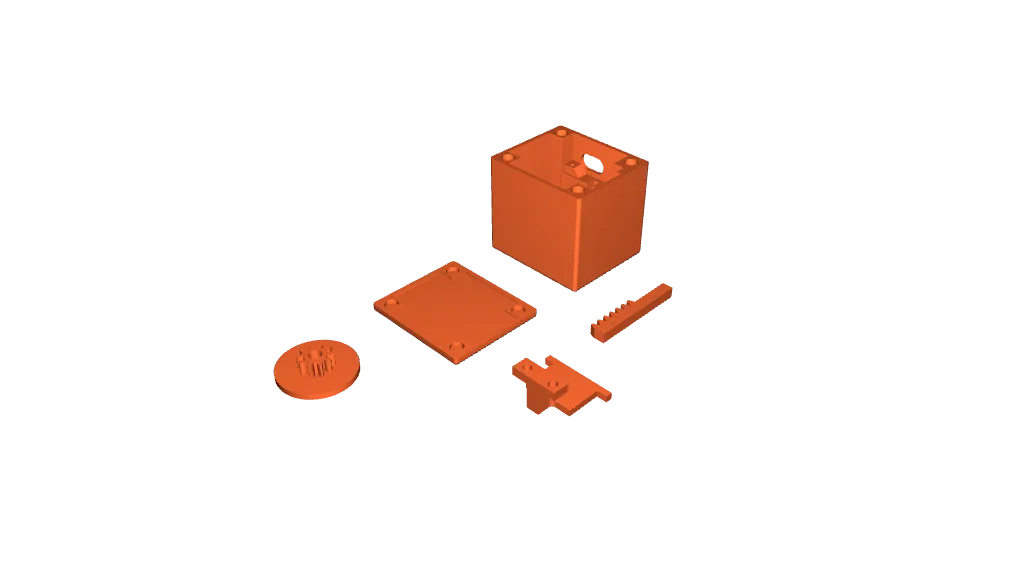 ButtonBot - Button Pushing Bot by Rexstuff | Download free STL model | Printables.com