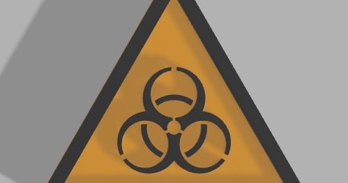 ISO 7010 W009 by WolfPrint3D | Download free STL model | Printables.com