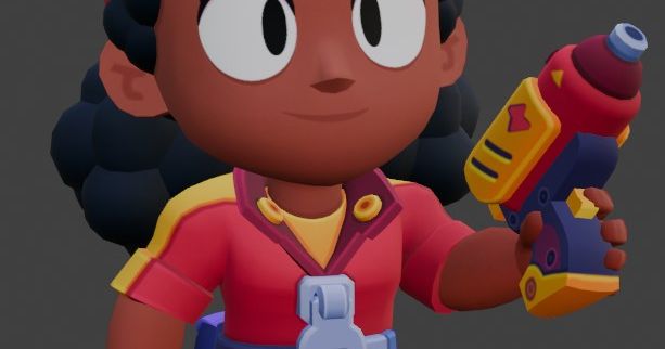 Meg - Brawl Stars by GoatGamez | Download free STL model | Printables.com