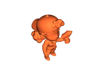 Meg - Brawl Stars by GoatGamez | Download free STL model | Printables.com