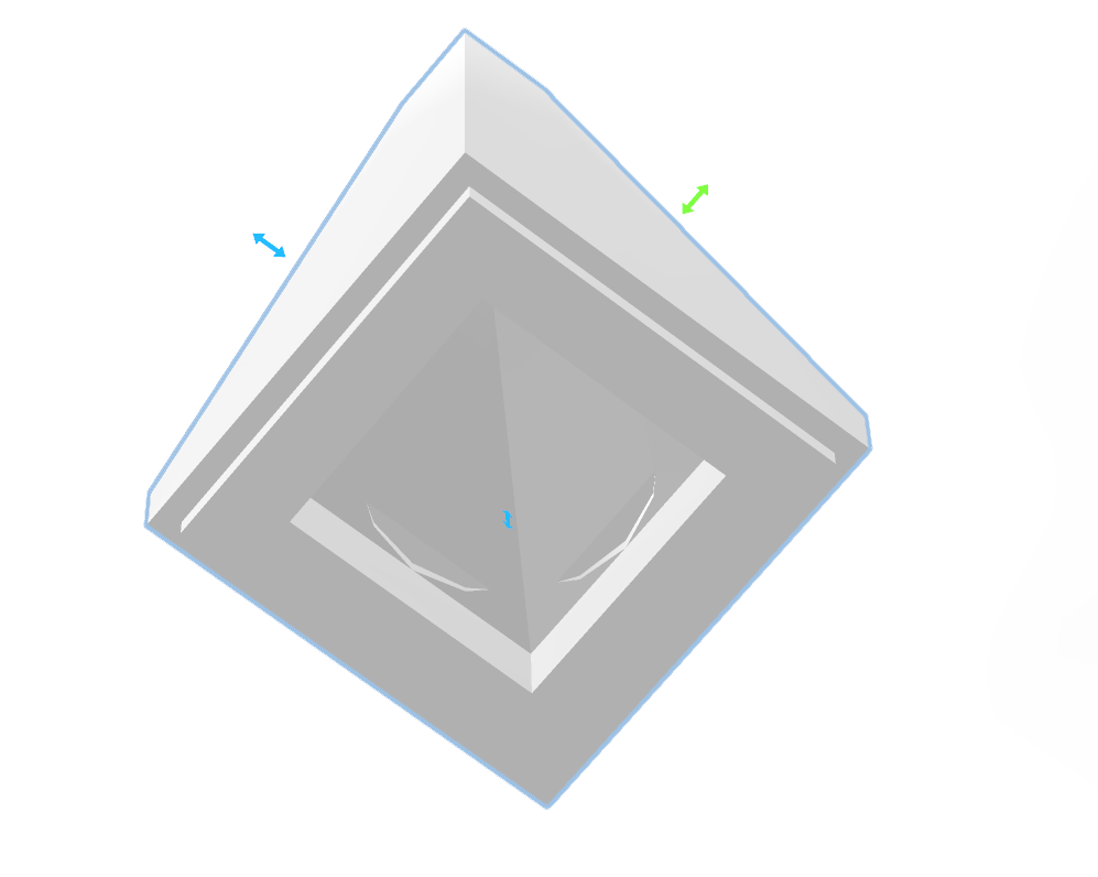 LEGO Block, Slope Corner, 1x1 by tyeth | Download free STL model ...