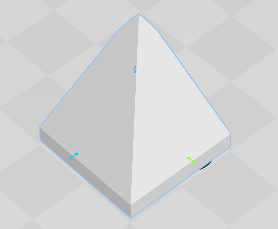 LEGO Block, Slope Corner, 1x1 by tyeth | Download free STL model ...