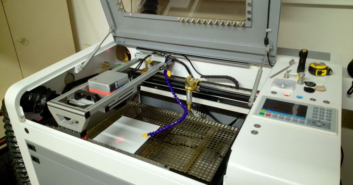 Upgrade CO2 laser 6040 to Galvo by DeeDee | Download free STL model ...